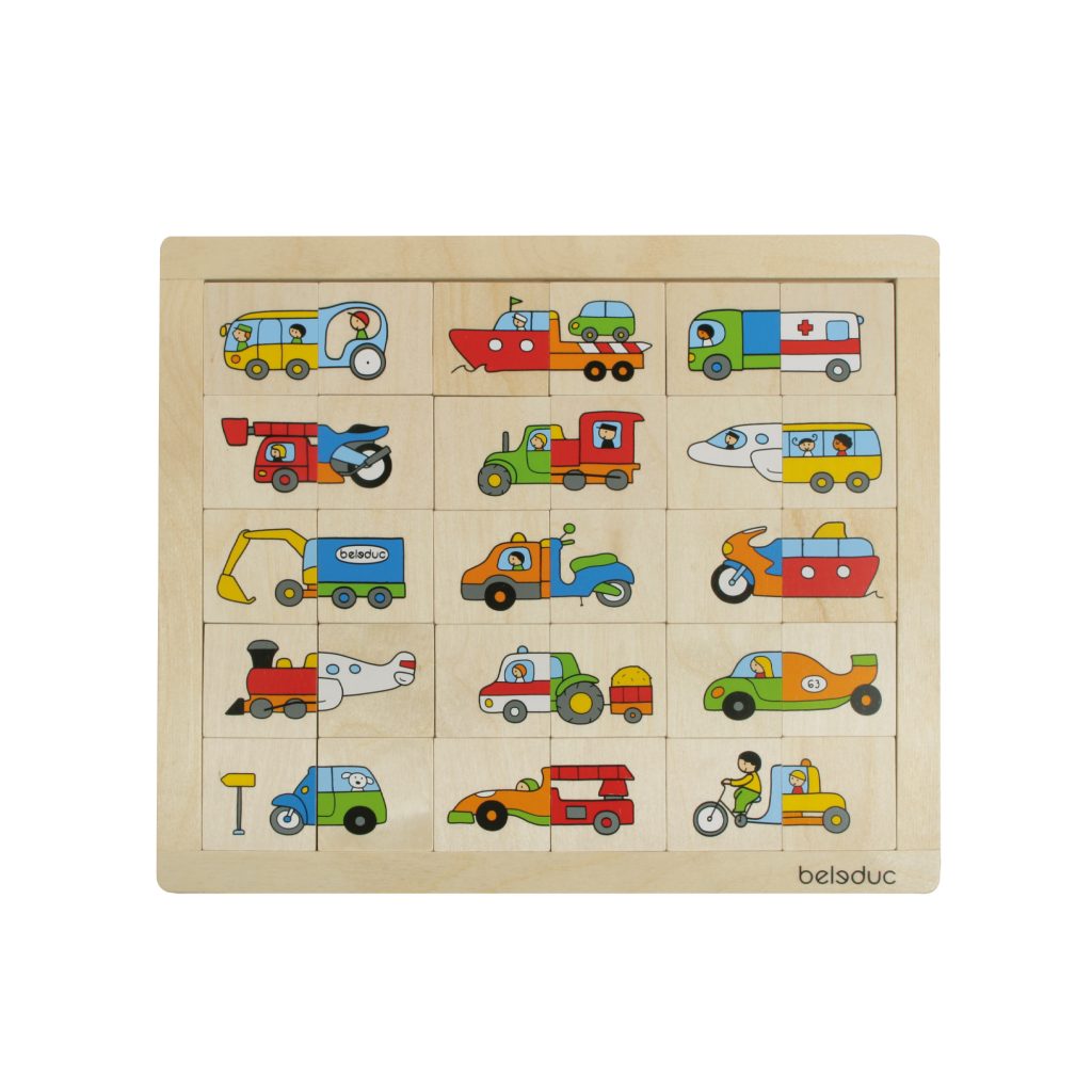 Puzzle Medios De Transporte - Seigard