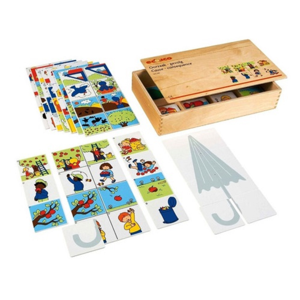 Set De Tarjetas Secuencia Causa Y Efecto - Seigard