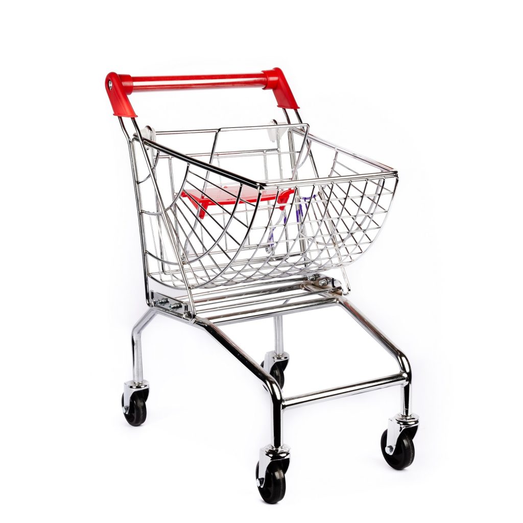 Carro De Supermercado Metálico Infantil Seigard