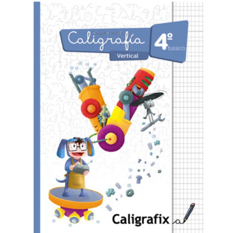 Cuaderno De Caligrafía Vertical 4° Básico - Seigard