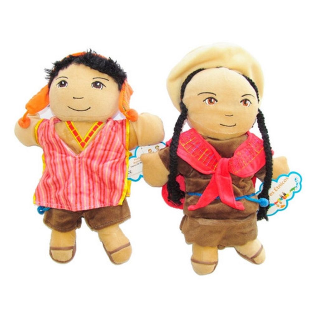 Títere Pareja Aymara 32 cm - Seigard