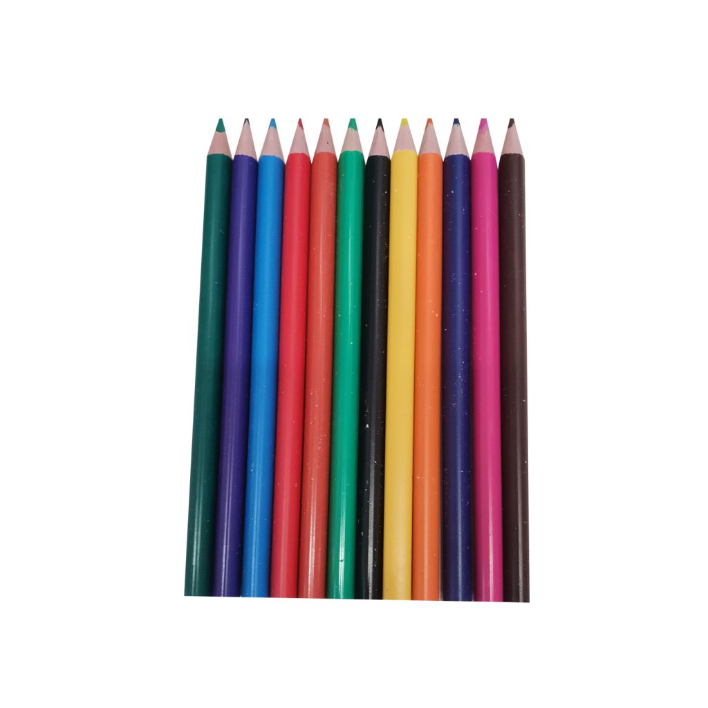 Set De 12 Lápices Triangulares Jumbo Colores - Seigard