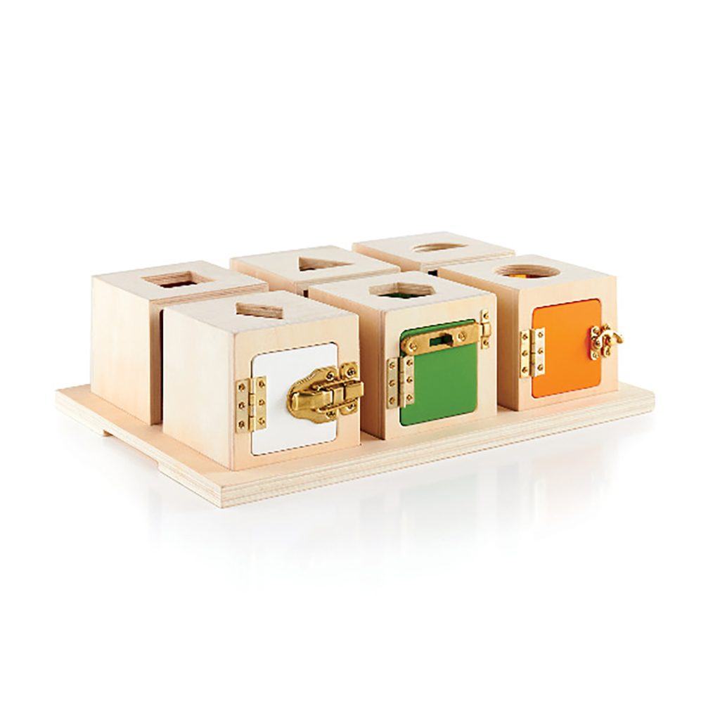 Set De Cajas Montessori 6 Unidades - Seigard