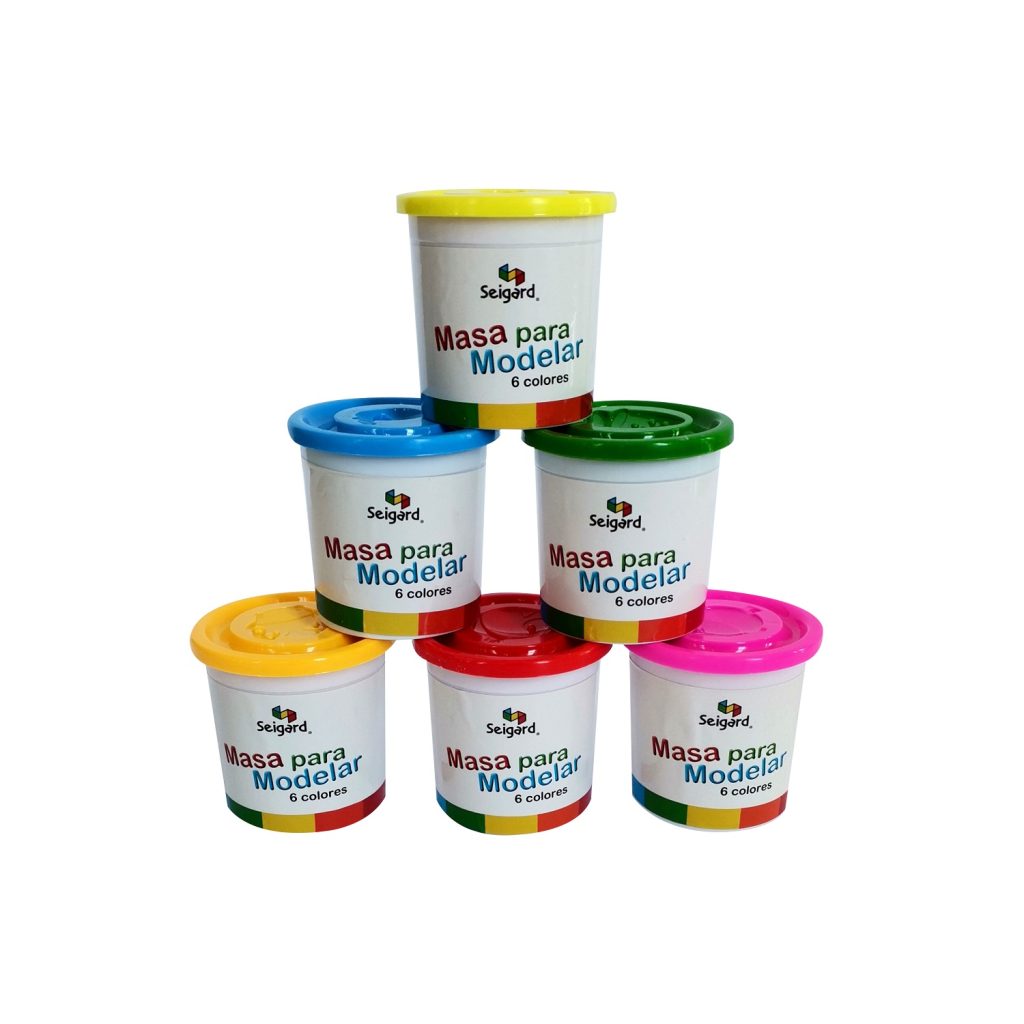 Set De 6 Masas Para Modelar - Seigard
