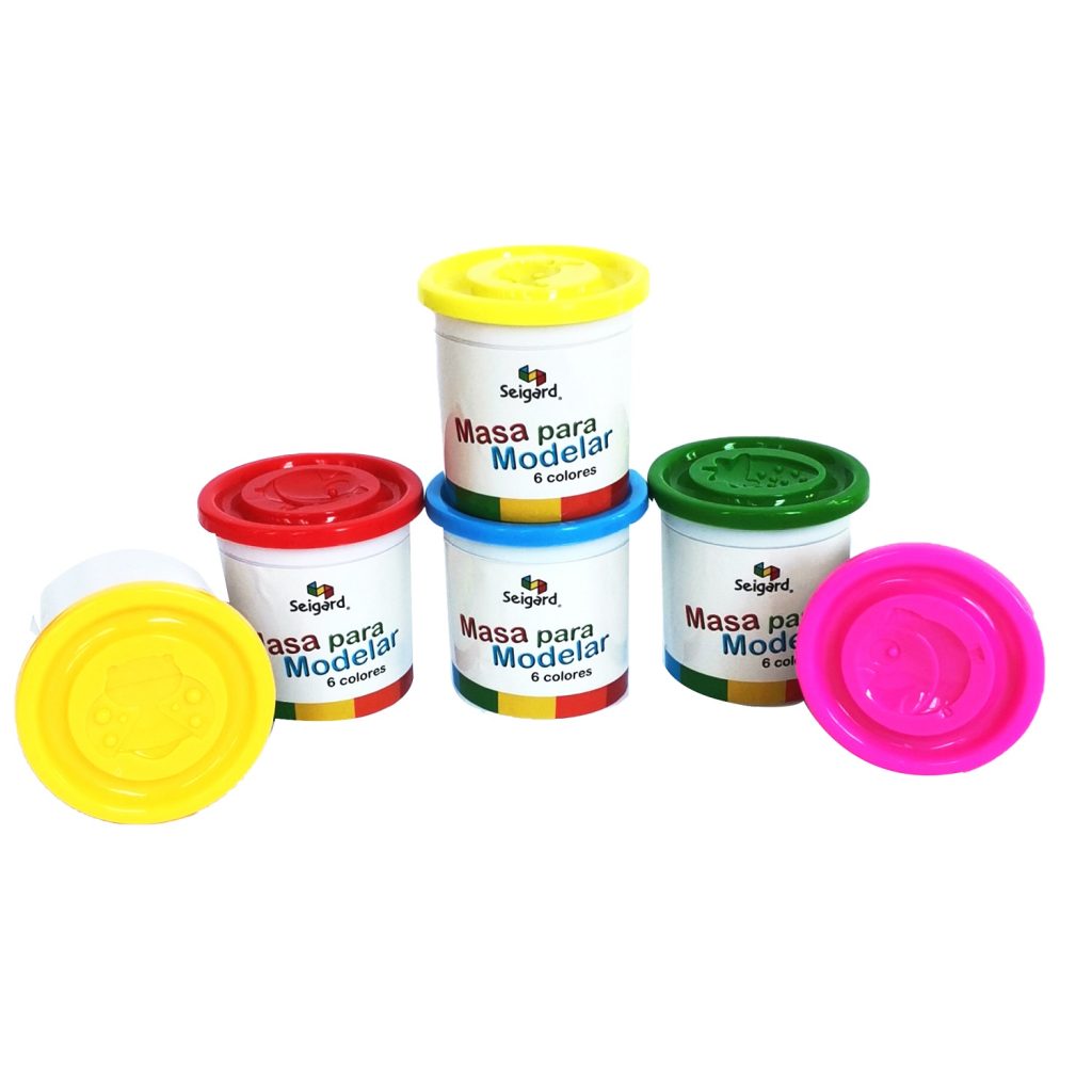 Set De 6 Masas Para Modelar - Seigard