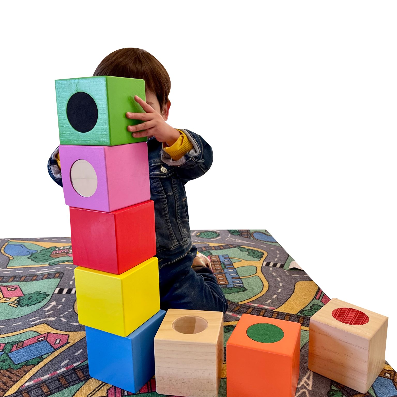 Cubos Sensoriales De Madera - Seigard