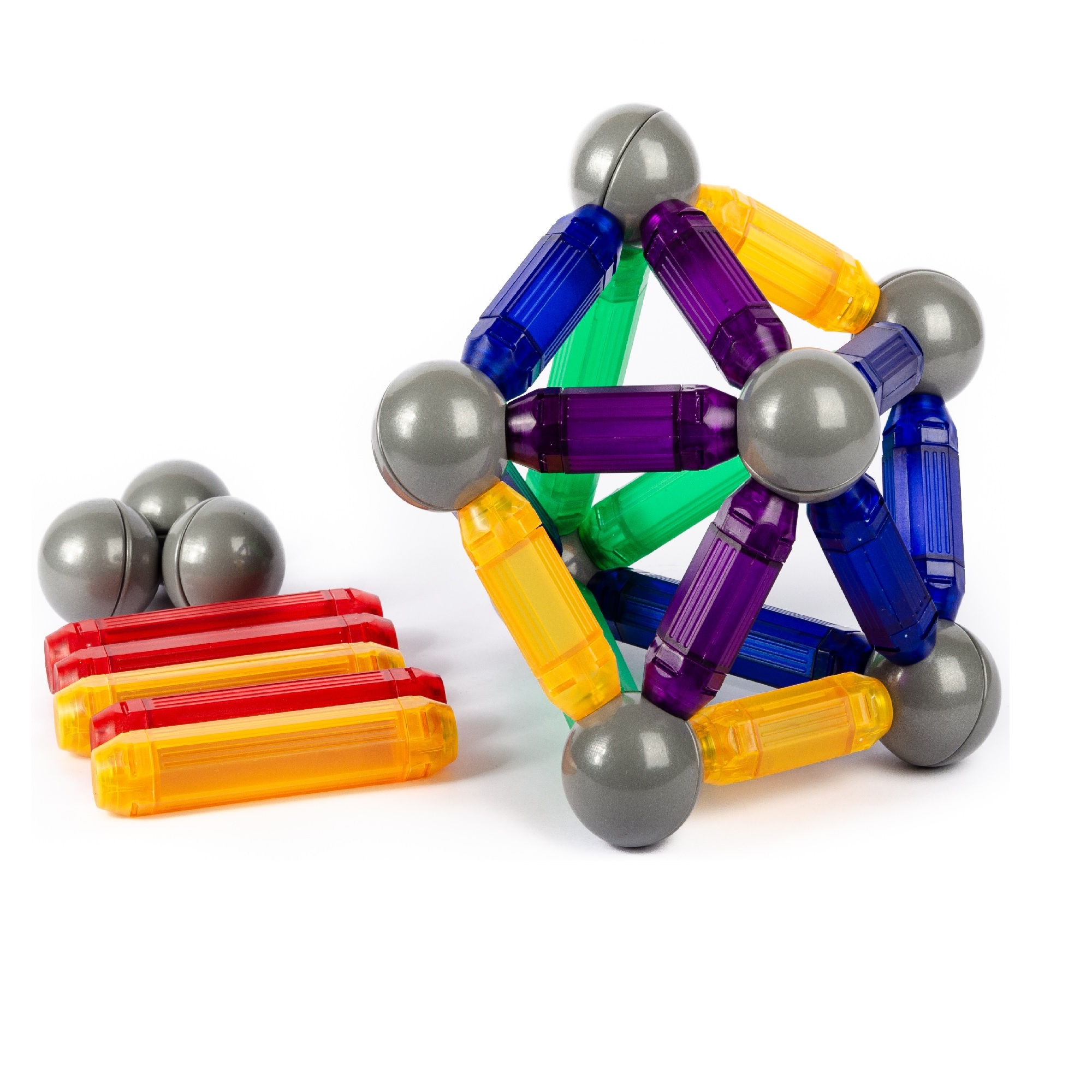 Set Construcción Magnético 36 Piezas - Seigard