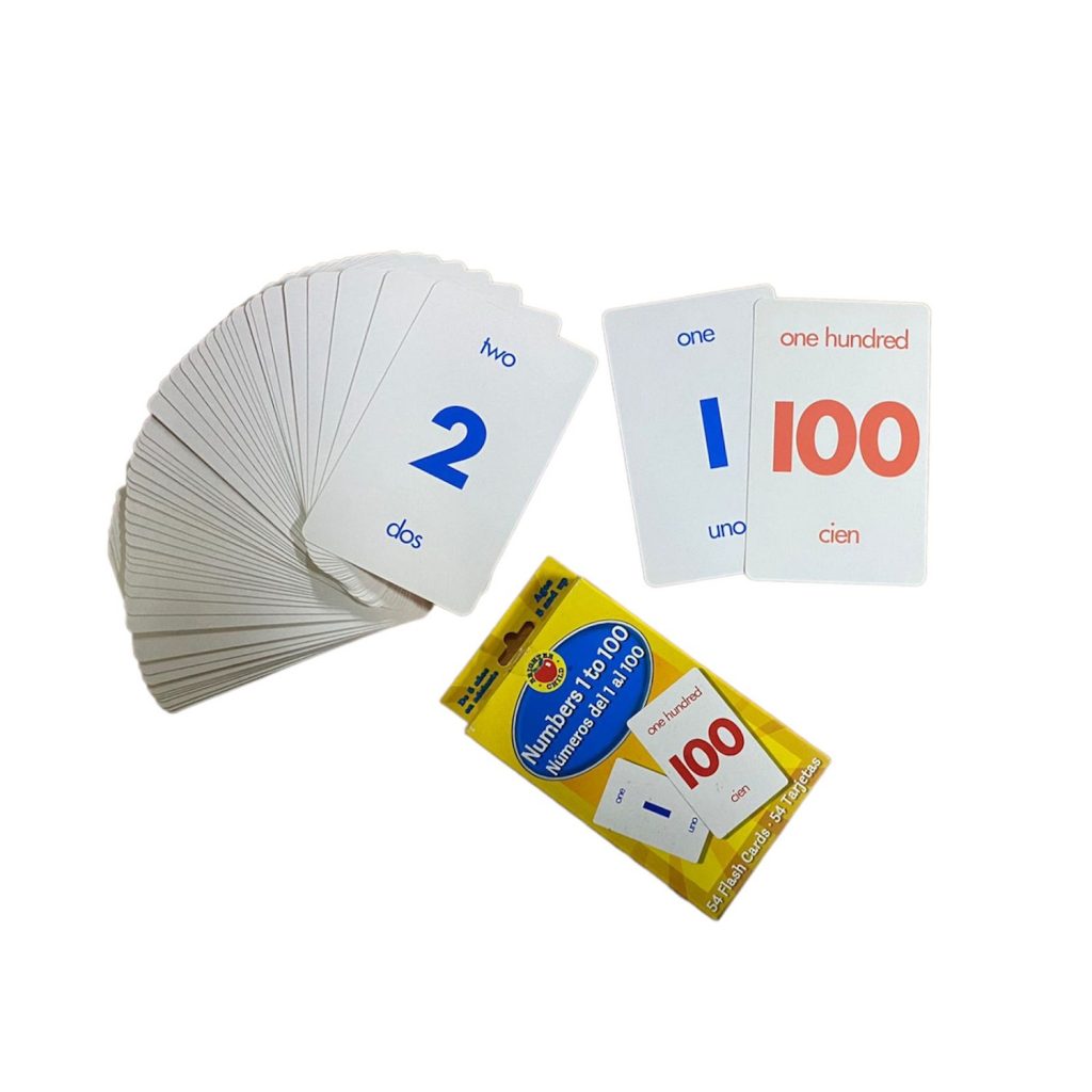 Flash Card Números Del 1 al 100 - Seigard